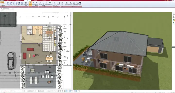 Creating a Building Application Plan Yourself – with Software/Program from Plan7Architect