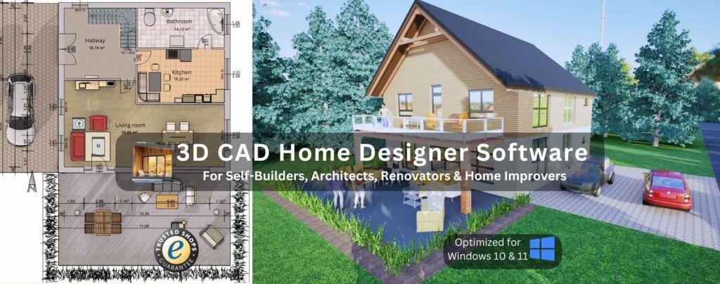 3D CAD House Planner & Architecture Software/Program