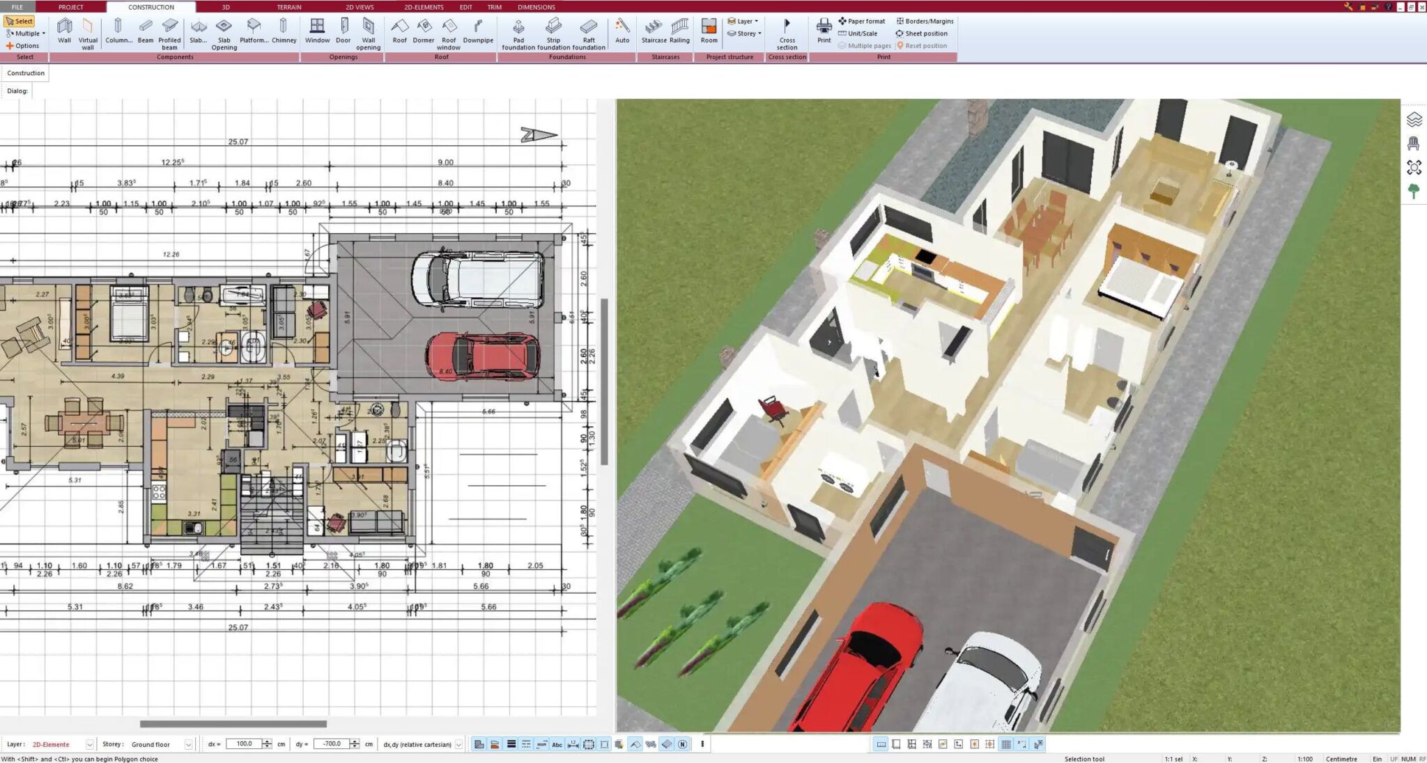 3D CAD House Planner & Architecture Software/Program