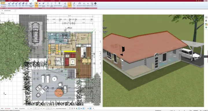 How to Plan a Bungalow Floor Plan Yourself – with the Plan7Architect ...
