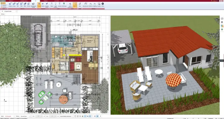 Create a Professional 3D/2D Site Plan Yourself – with Plan7Architect
