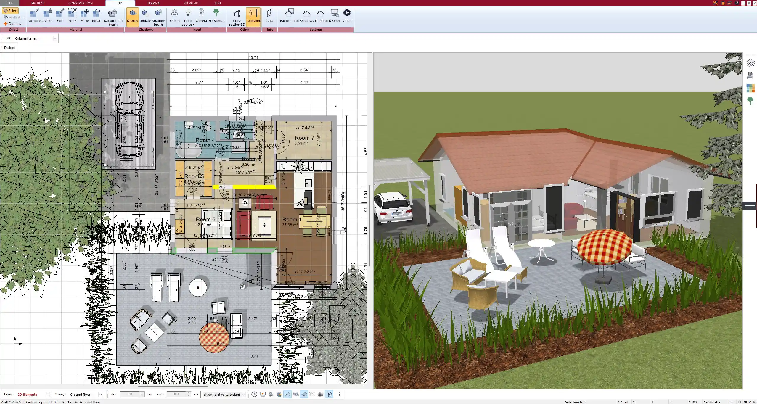 3D CAD Garden Planning – Design Your Outdoor Space with Plan7Architect