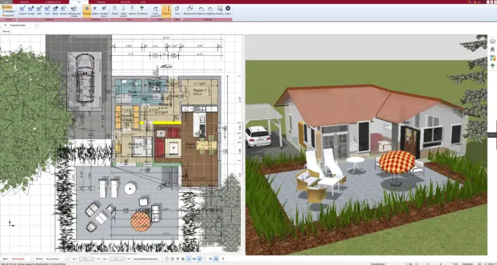 3D CAD Garden Planning – Design Your Outdoor Space with Plan7Architect