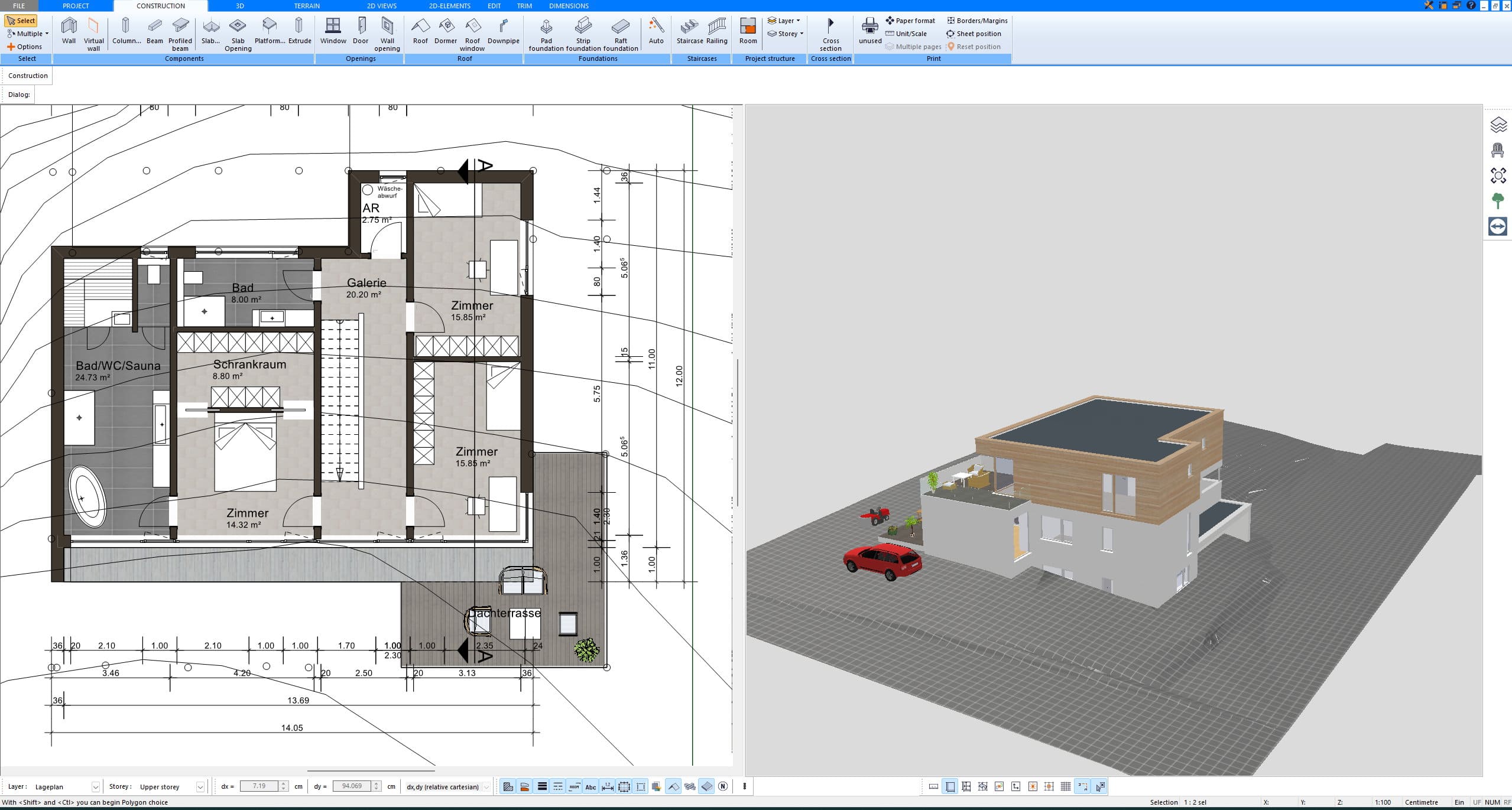 3D Terrain Modeling with CAD Software – Using Plan7Architect