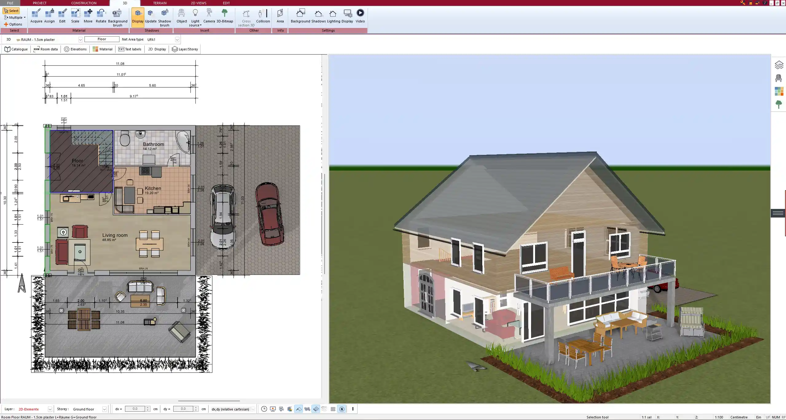 Planning a Fireplace & Chimney with 3D CAD Software