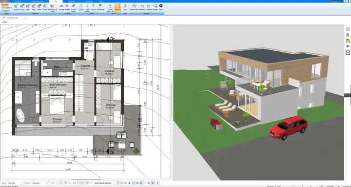 How to Design and Plan a House on a Slope – with Plan7Architect Software