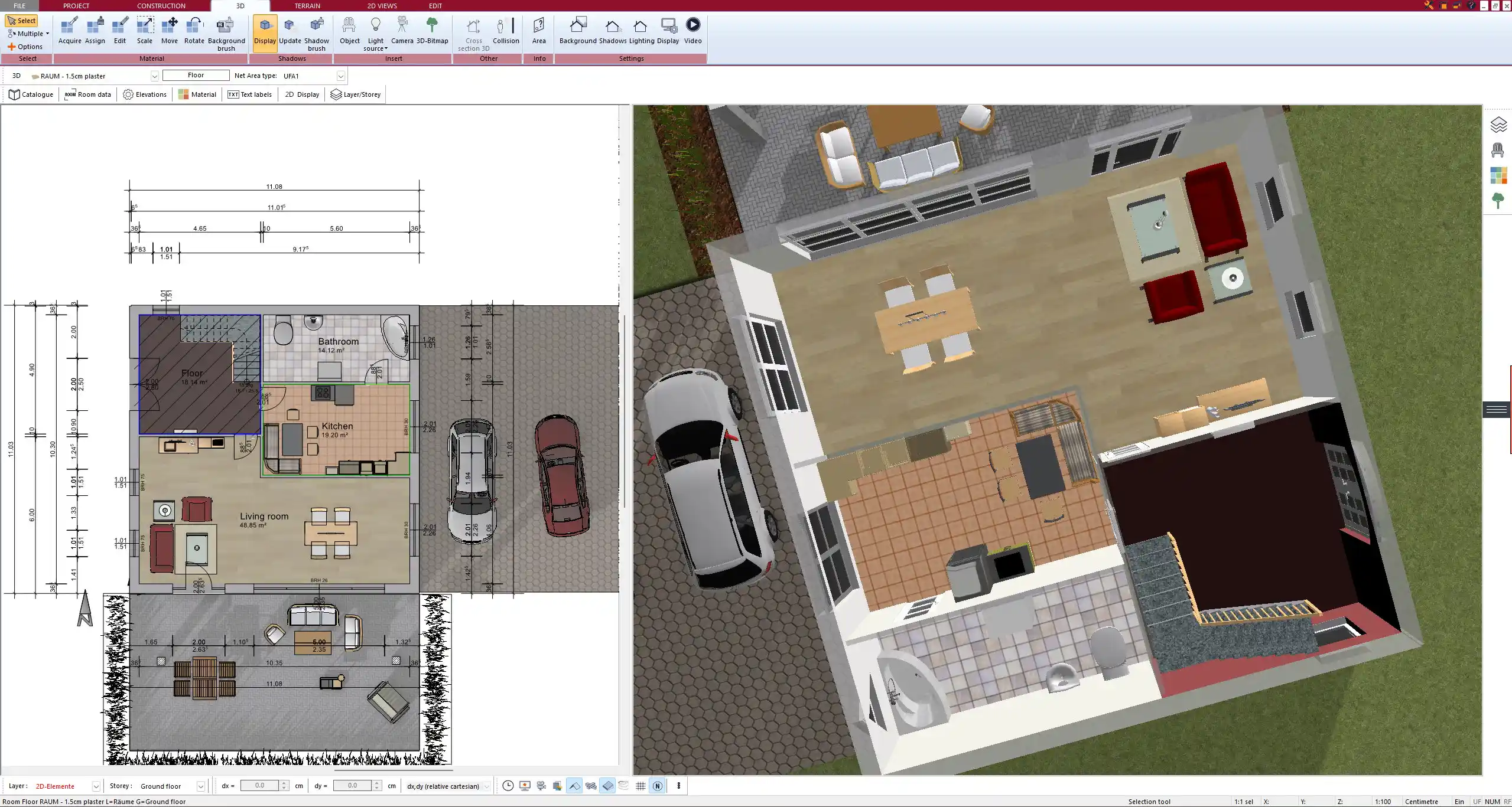 Planning a Fireplace & Chimney with 3D CAD Software