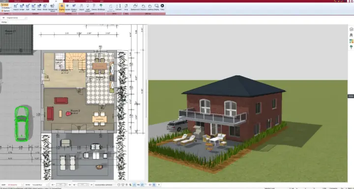 Designing a Plus-Energy House Floor Plan